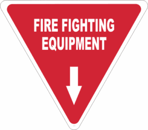 Fire Equipment Marker F1452 - National Safety Signs