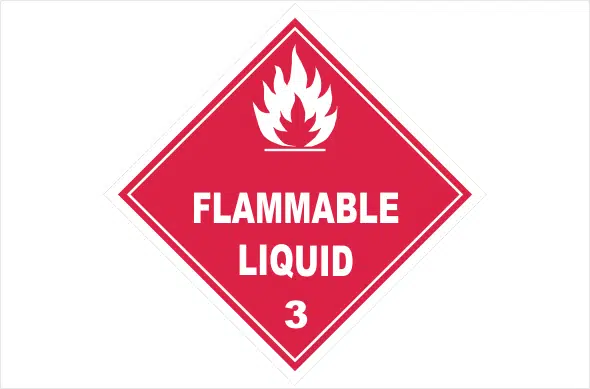 Class 3 Flammable Liquids sign - Hazchem Signs