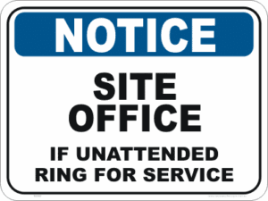 Building Site General Signs - Construction Site Safety - PPE Mandatory