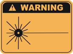 Warning Radiation, X-Ray & Laser Signs - National Safety Signs