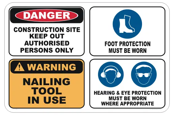 Construction Site Signs - PPE Signs - Building Site Signs