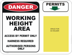 Working Height Area D10266 - National Safety Signs