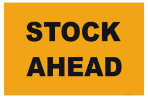 Stock Ahead Sign - Cattle Ahead Signs - Buy Securely Online