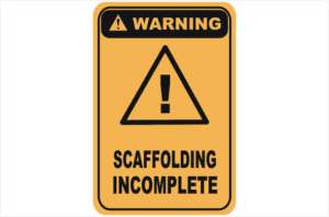 Scaffolding Incomplete