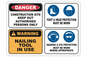 PPE sign for Construction Sites - Building Site Signs - Online