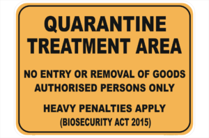 Quarantine Biosecurity Signs - National Safety Signs