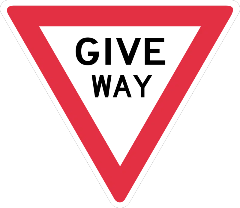 Give Way Sign R1-2 - National Safety Signs