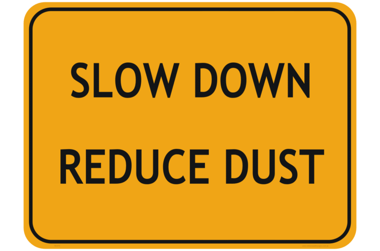 Reduce Dust Sign - National Safety Signs