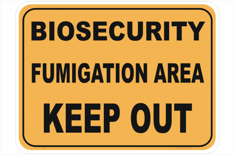 Quarantine Biosecurity Signs - National Safety Signs