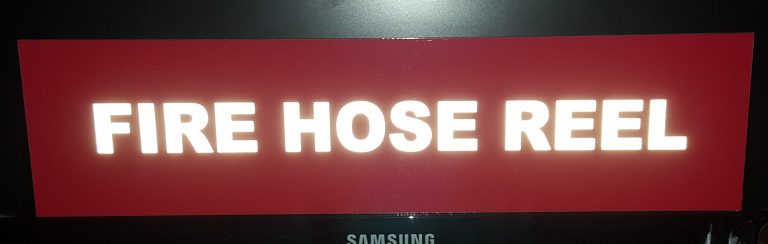 Fire Hose Reel sign - Reflective Fire Signs - National Safety Signs