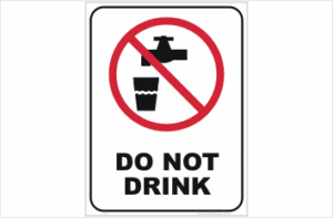Do Not Drink Sign P2288 - National Safety Signs