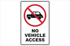 Construction Vehicles Only Sign - National Safety Signs