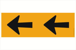 Pedestrian Arrows - National Safety Signs - Australian Made