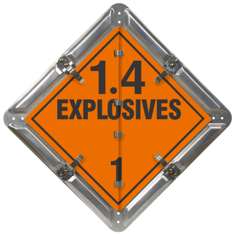Explosives Flip File Placard Kit Australian stock