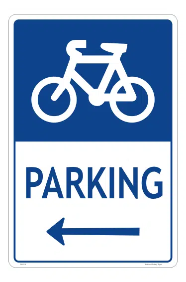 Bicycle Parking Sign - AS2890.3 Bicycle Parking Racks Signage