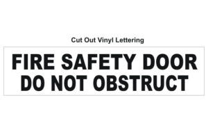 Fire Door notice - National Safety Signs - Australian Online Store