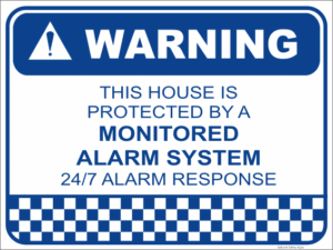 Security Monitoring Security signs - National Safety Signs