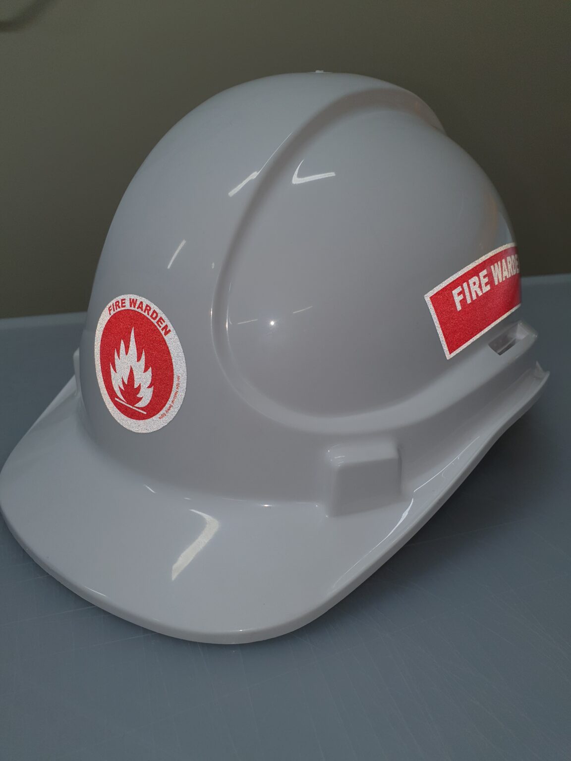 Fire Warden Hard Hat sticker pack - National Safety Signs