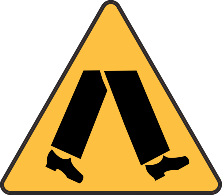 Pedestrian floor sign - Floor Signs - National Safety Signs