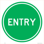 Entry sign- National Safety Signs - Australia