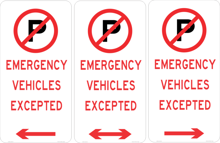 Restricted Vehicle Type Parking Signs - National Safety Signs
