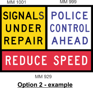 Multi Message Signals Under Repair Symbolic Sign-