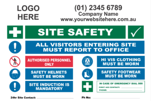 Combination Construction Signs - National Safety Signs
