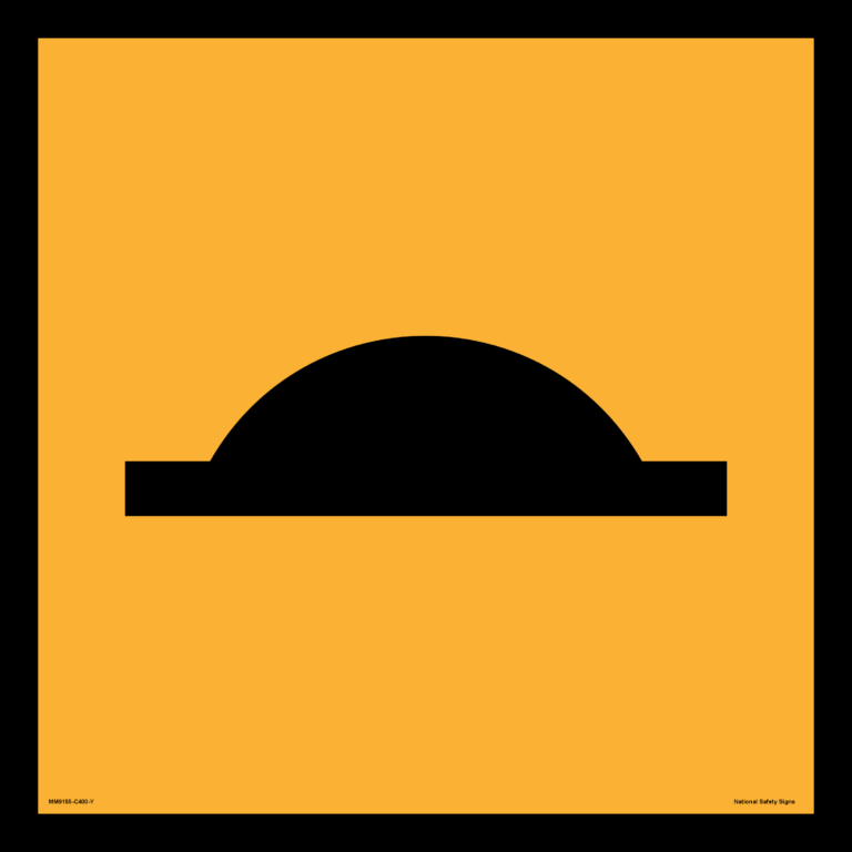 Multi Message Speed Hump Sign
