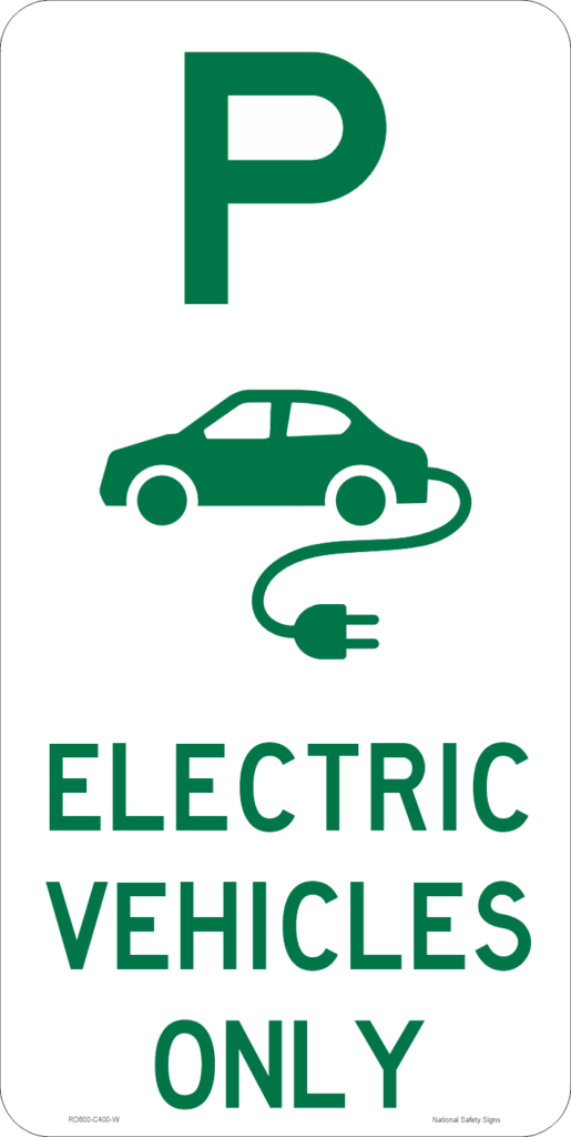 Electric Vehicle Parking Signs - Electric Vehicle Charging Signs ...