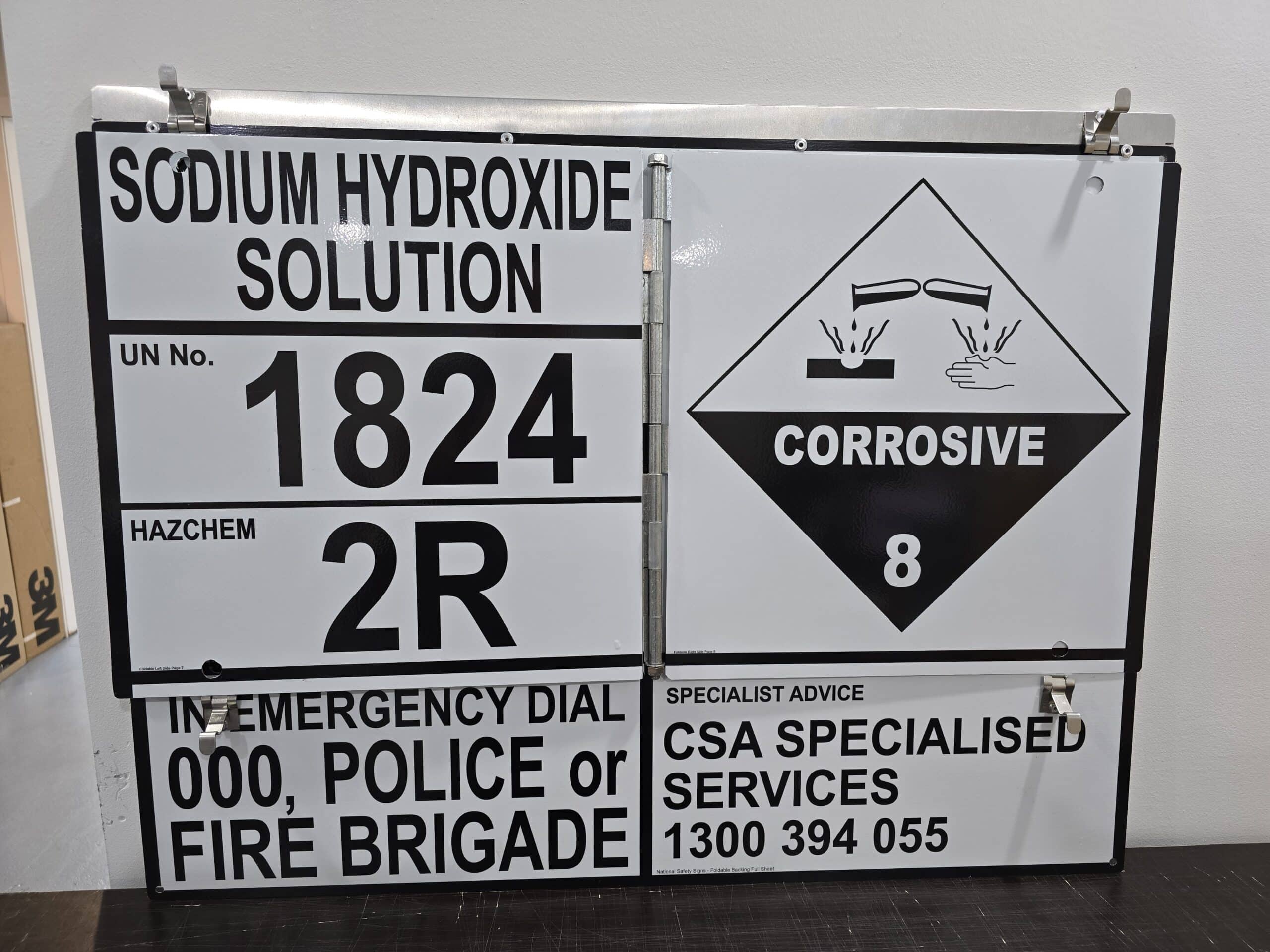 Custom Foldable EIP - National Safety Signs Custom Foldable EIP - National Safety Signs