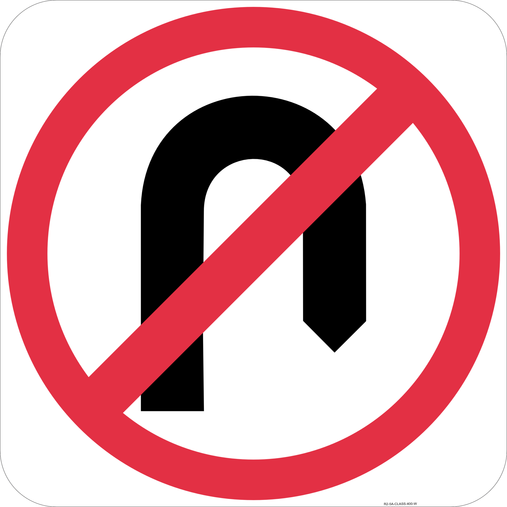 R5-35 No Stopping - Australian Compliant - National Safety Signs