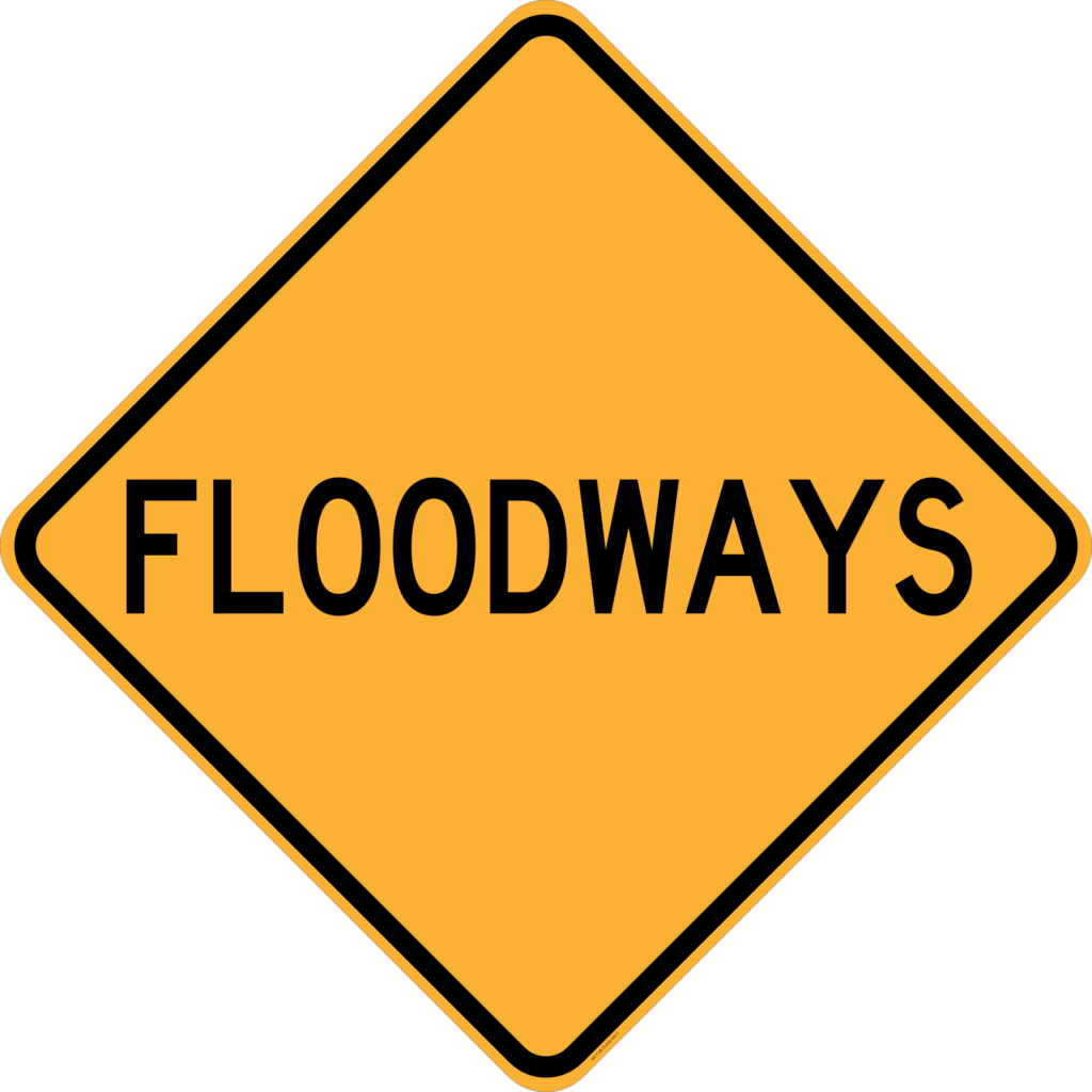W5-7-2 Floodways sign - Australian Compliant - National Safety Signs