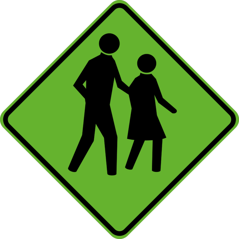 W6-1 Pedestrians sign - Australian Compliant - National Safety Signs