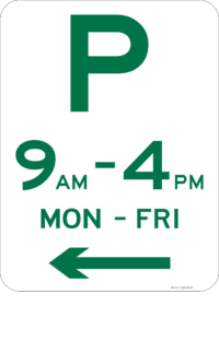 R5-10 Parking No Duration - Australian Compliant - National Safety Signs