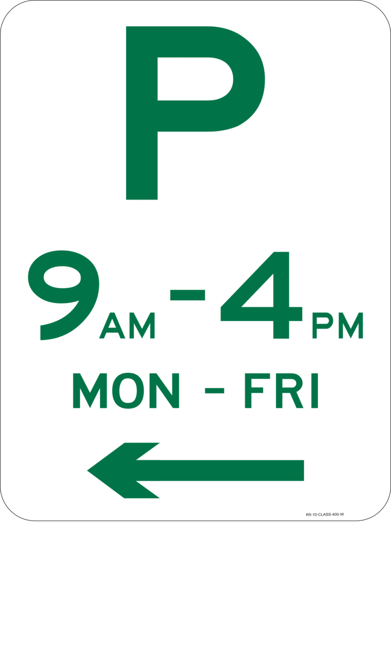 R5-10 Parking No Duration - Australian Compliant - National Safety Signs
