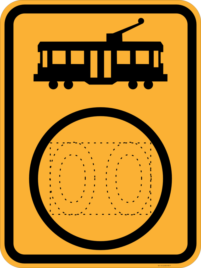 W7-10 Tram Speed - Australian Compliant - National Safety Signs