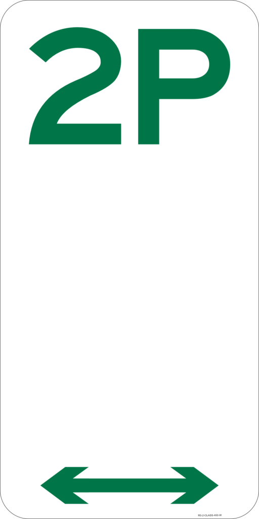 R5-2 Parking 2 Hour - Australian Compliant - National Safety Signs