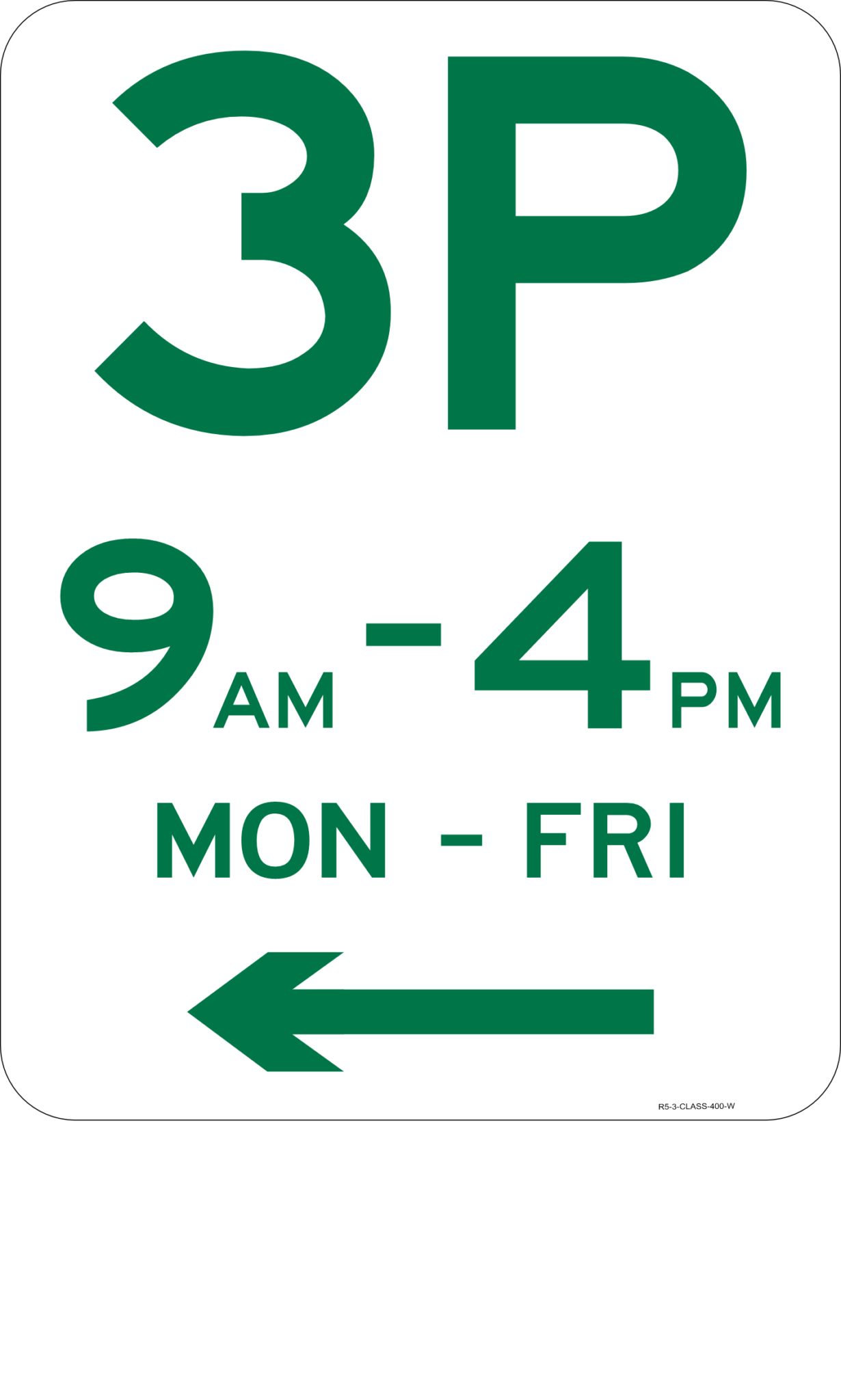 R5-2 Parking 2 Hour - Australian Compliant - National Safety Signs