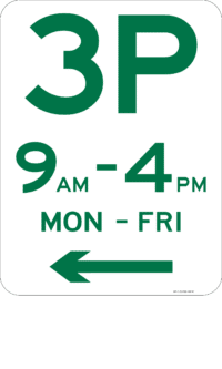 R5-2 Parking 2 Hour - Australian Compliant - National Safety Signs