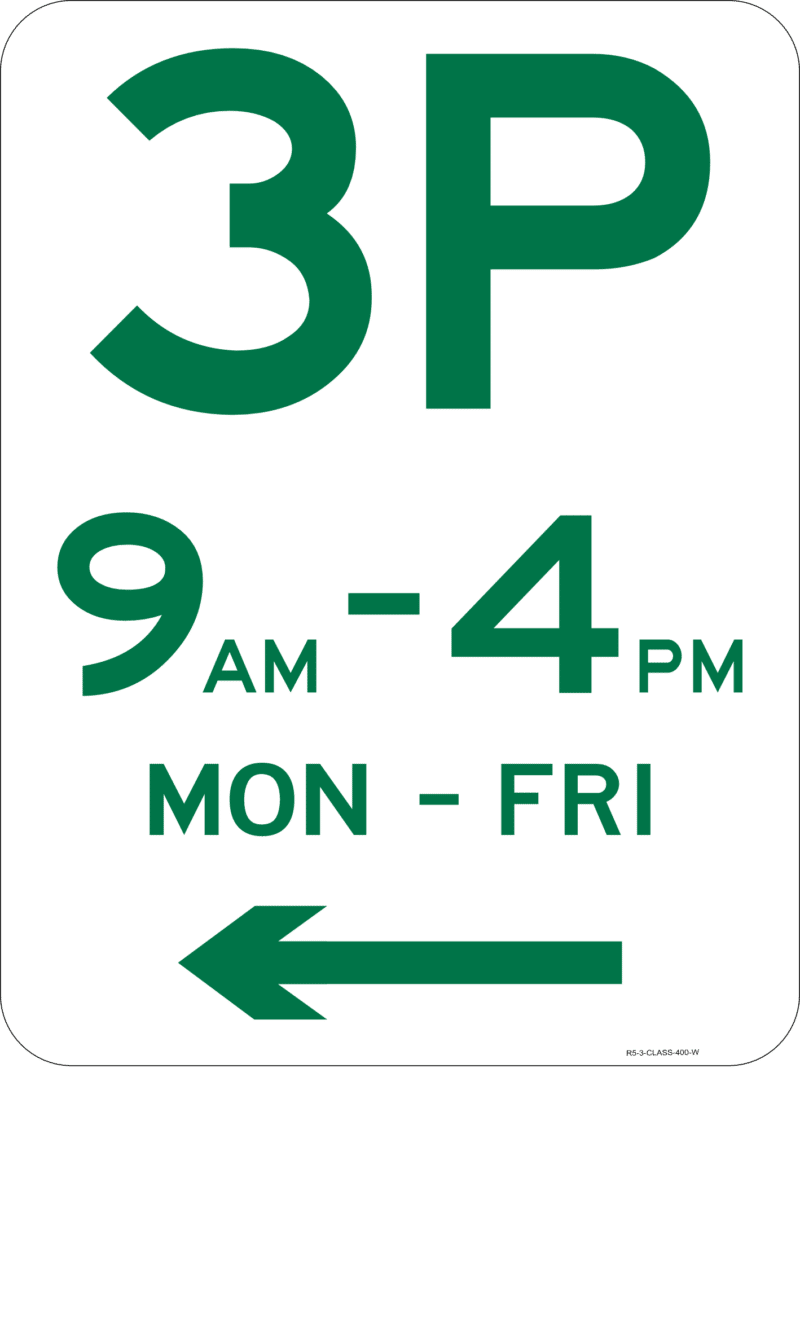 R5-2 Parking 2 Hour - Australian Compliant - National Safety Signs