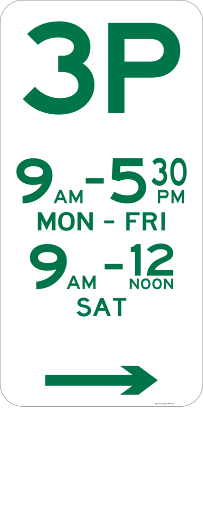 R5-2 Parking 2 Hour - Australian Compliant - National Safety Signs