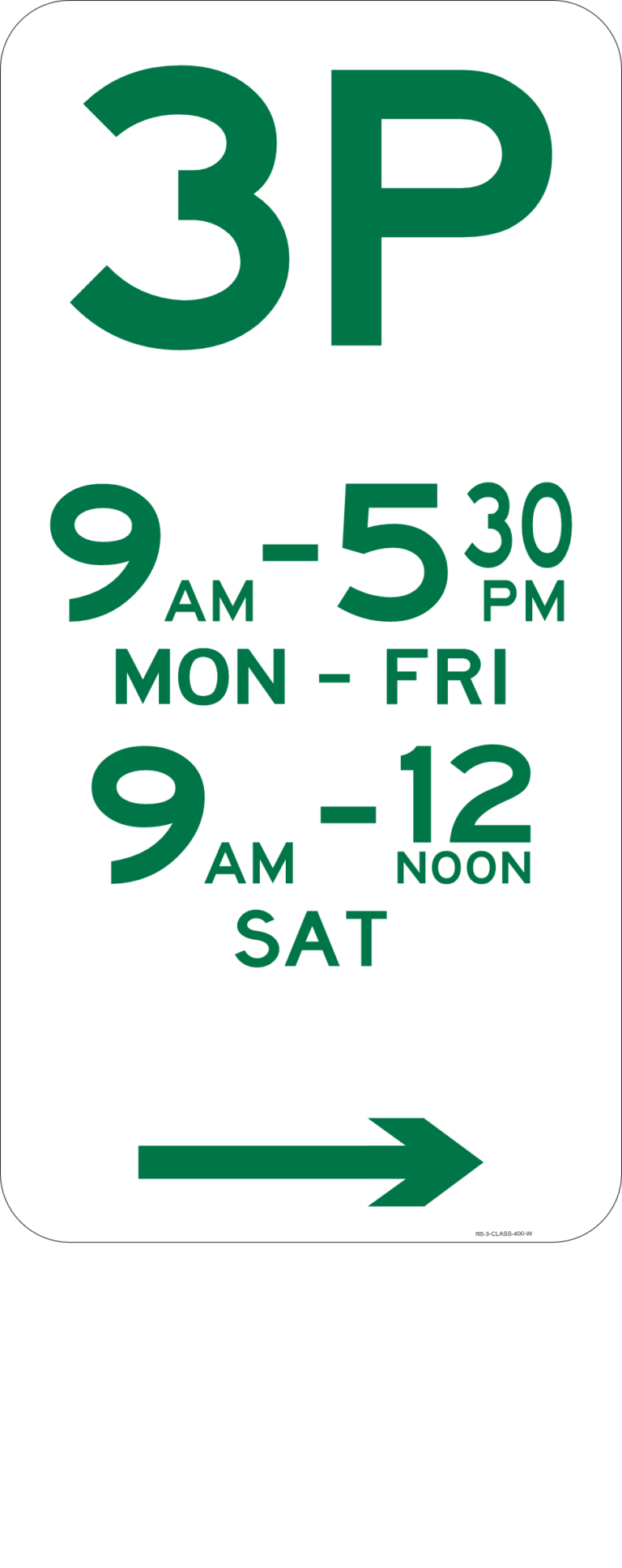 R5-2 Parking 2 Hour - Australian Compliant - National Safety Signs