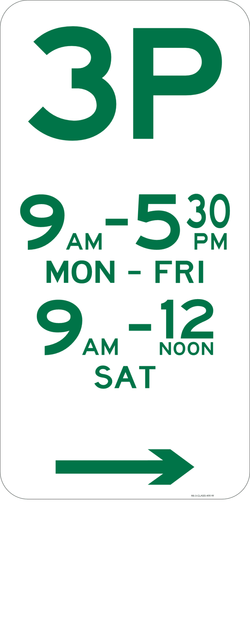 R5-2 Parking 2 Hour - Australian Compliant - National Safety Signs