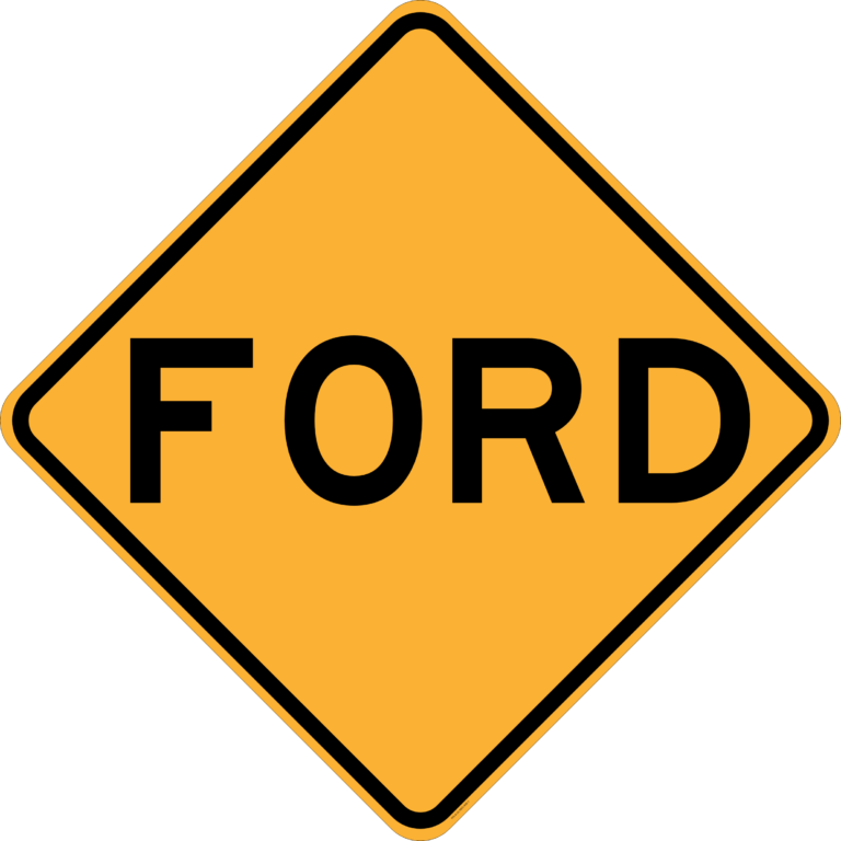 W5-6 Ford - Australian Compliant - National Safety Signs