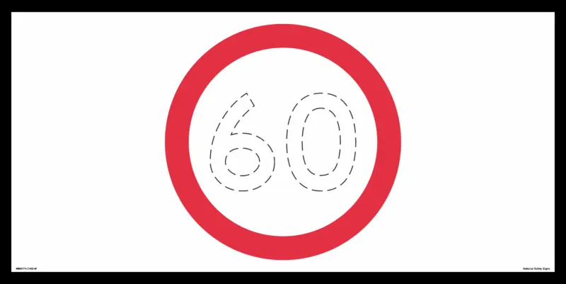 Multi Message Speed Limit SignNational Safety Signs